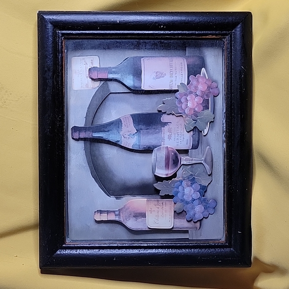 Pier 1 | Wall Decor | Wine Bottle Shadow Box | Poshmark